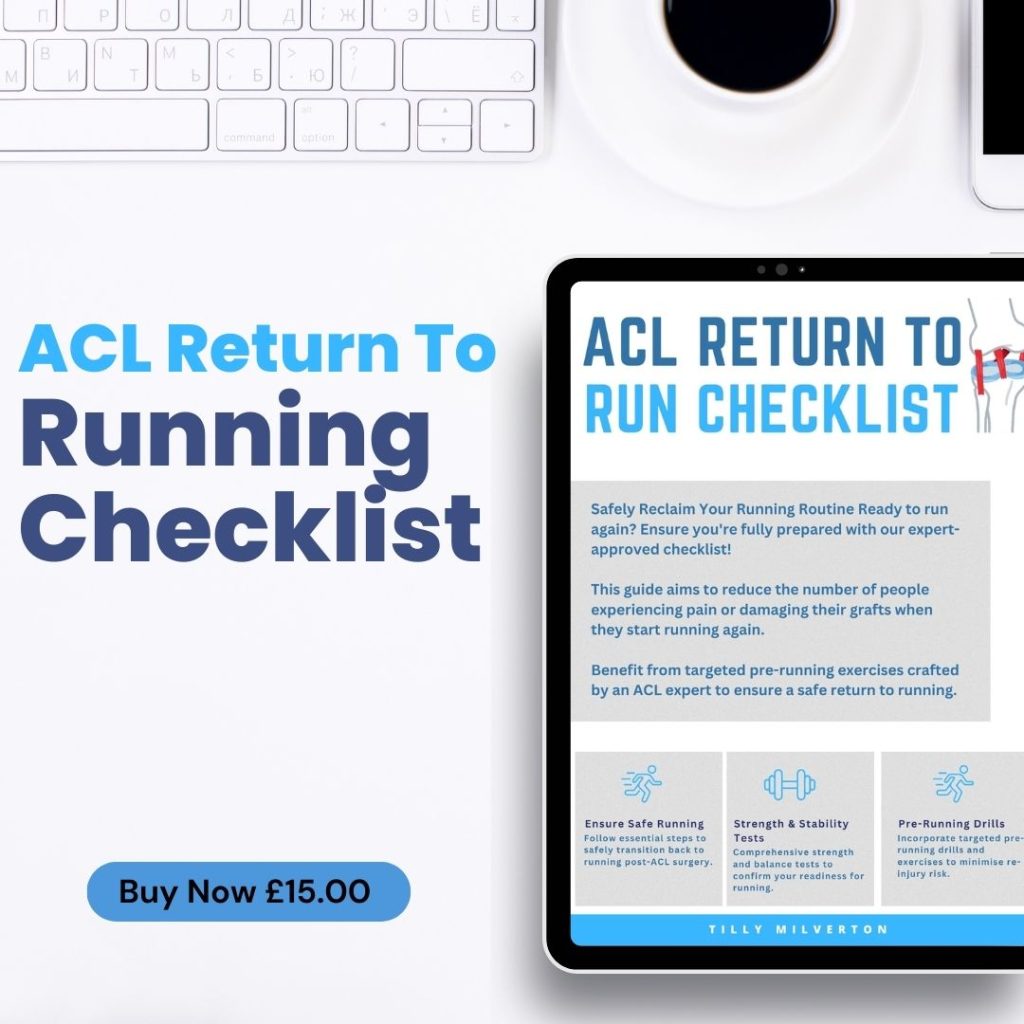 ACL Return To Run Checklist - Specialist Sports Therapy